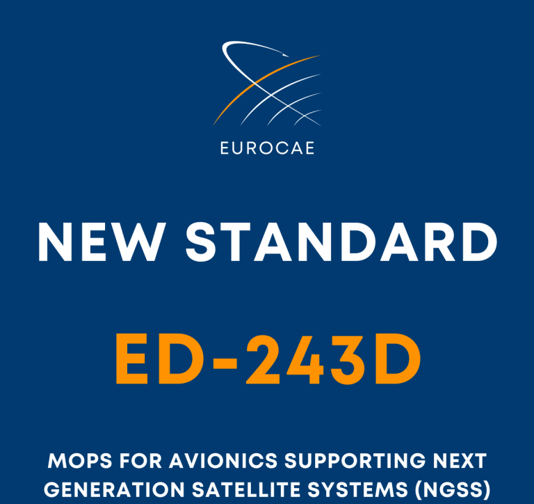 New Publication: ED-243D "MOPS for Avionics Supporting Next Generation ...